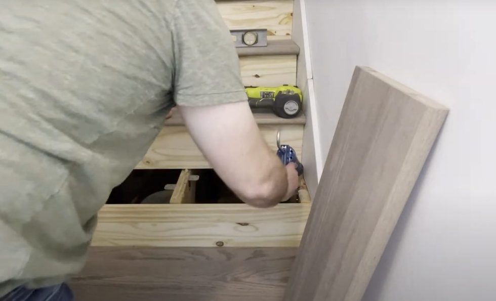 How to attach Stair Treads and Risers - HandBuilt.io